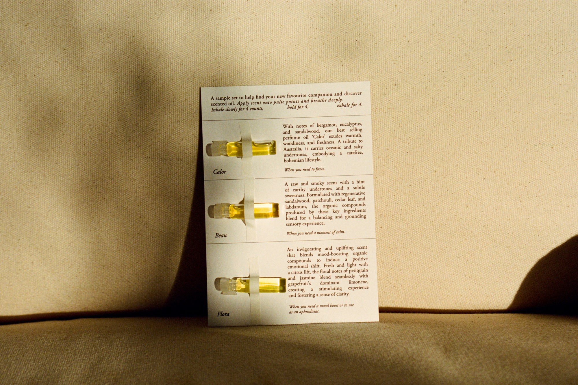 BASIUM — Reconnect to your senses.